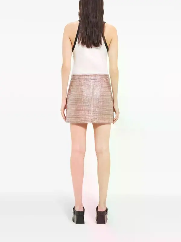 COURREGES Buckle Cotton Tank Top