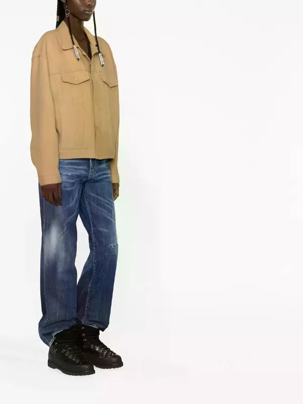 Dsquared2 Virgin Wool-blend Jacket