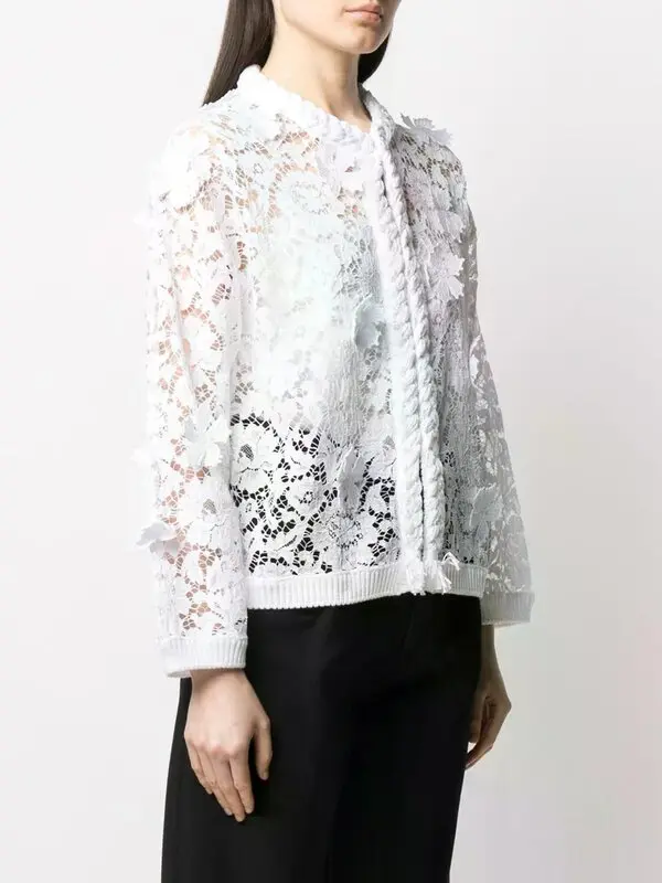 Valentino Garavani Floral Lace Cardigan