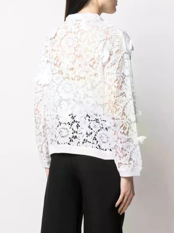 Valentino Garavani Floral Lace Cardigan