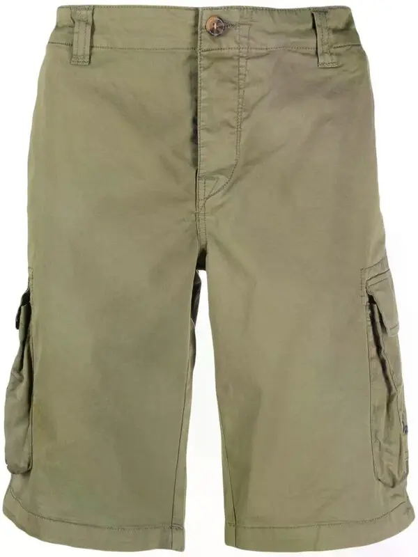 MC2 SAINT BARTH Knee-length Cotton Cargo Shorts