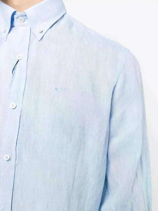 Paul & Shark Long-sleeve Linen Shirt