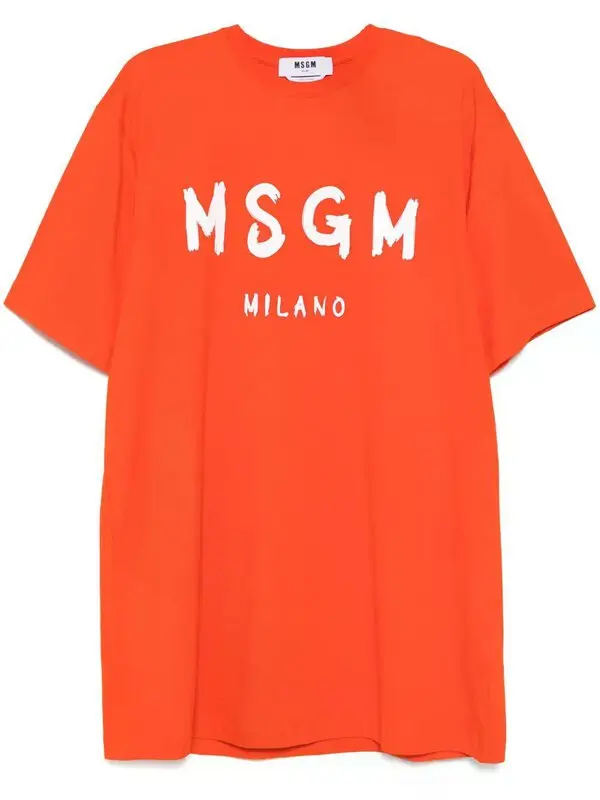 MSGM T-shirt Mini Dress