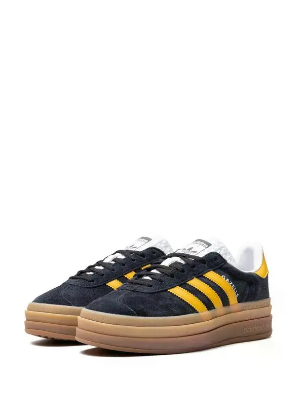Adidas Gazelle Bold Suede Sneakers - Black