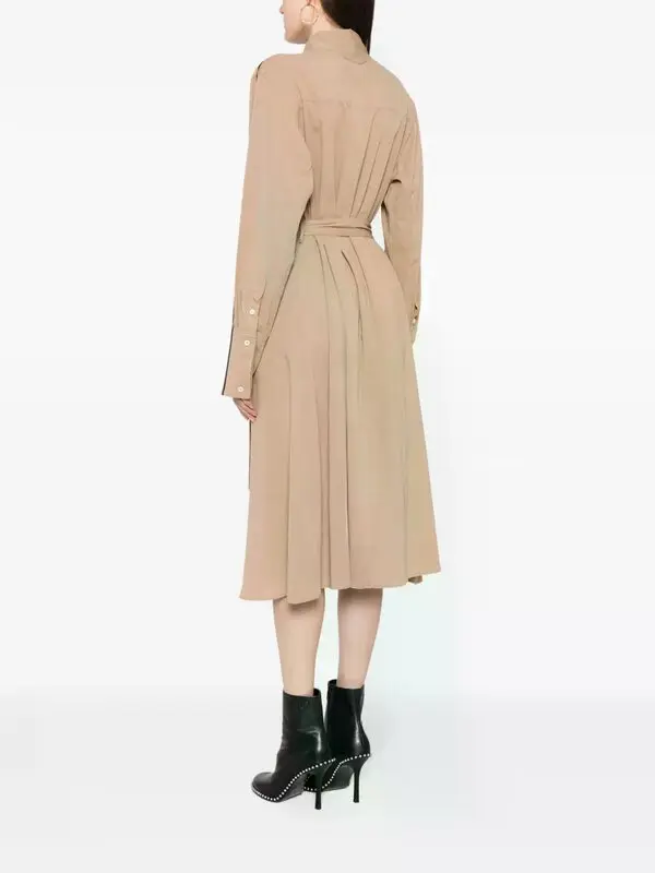 PETER DO Belted Button-down Dress