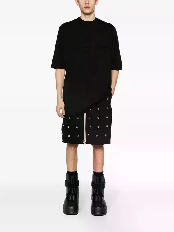 Rick Owens Panelled Cotton T-shirt
