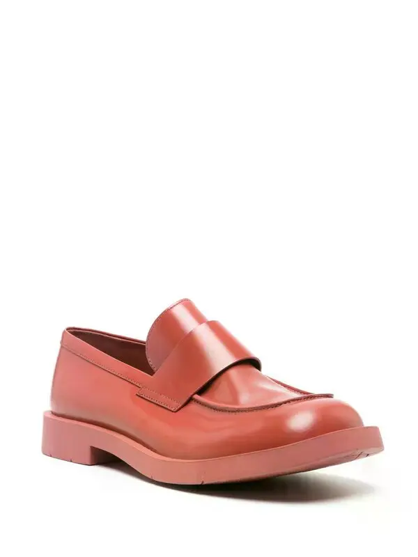 Camper Mil 1978 Leather Loafers - Red