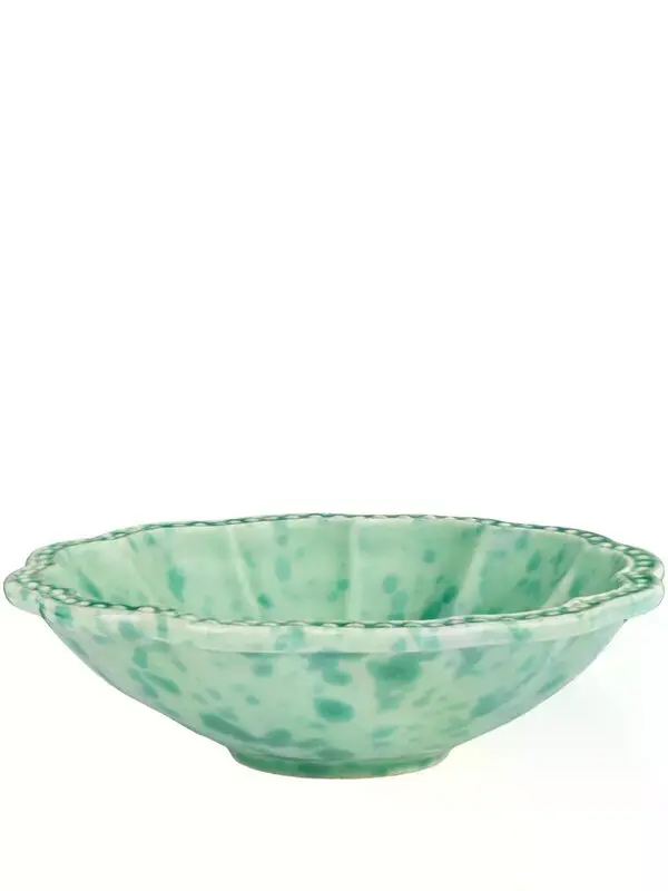 CABANA Small Speckled Bowl - Green