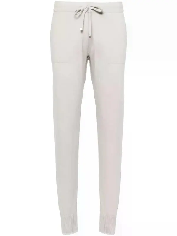 Eleventy Drawstring-fastening Knitted Trousers