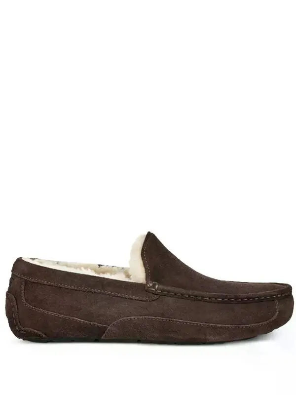 UGG Shearling-lined Leather Driving Shoes