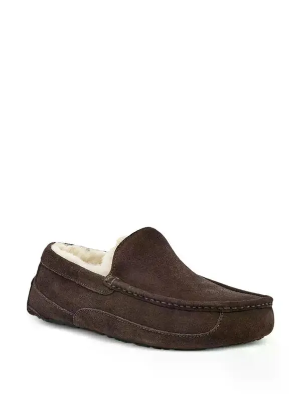 UGG Shearling-lined Leather Driving Shoes