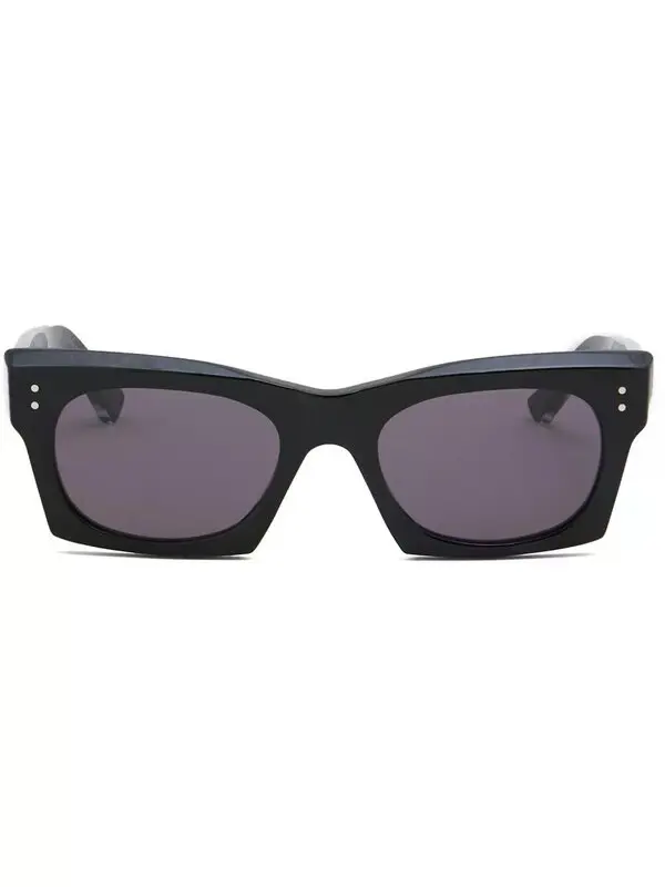 Marni Geometric Frame Sunglasses - Black