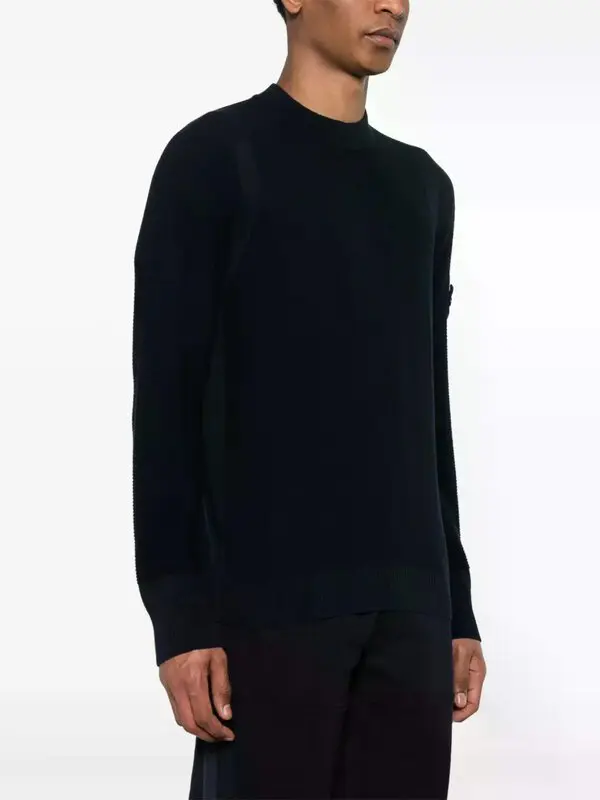Stone Island Compass-badge Cotton Jumper