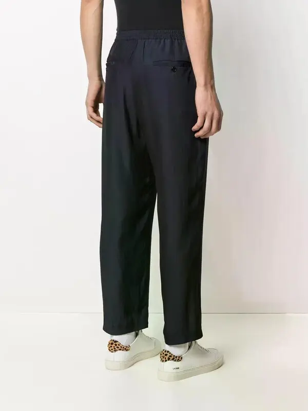 Viktor & Rolf Navy Cord-belt Trousers