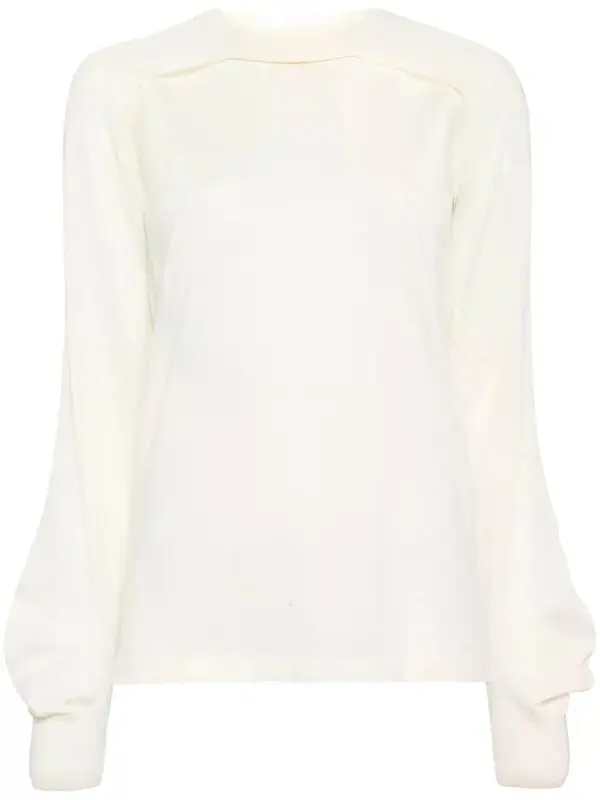 Helmut Lang Cut-out Layered Jumper