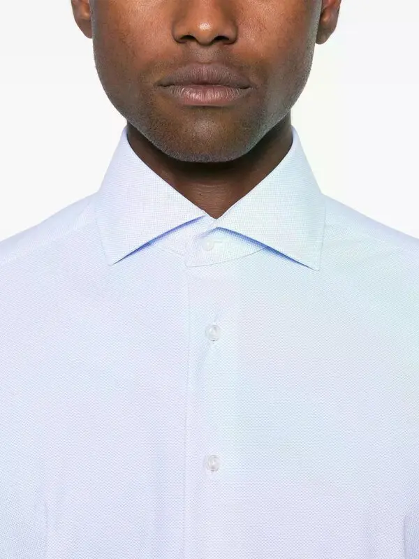 BARBA NAPOLI Geometric-pattern Shirt
