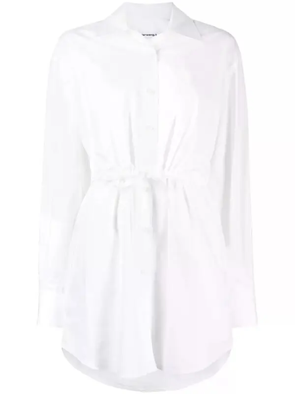 Alexander Wang Layered Cotton Shirtdress