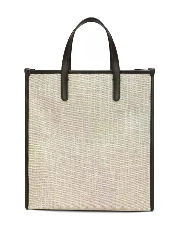 Dolce & Gabbana Canvas Shopping Tote Bag