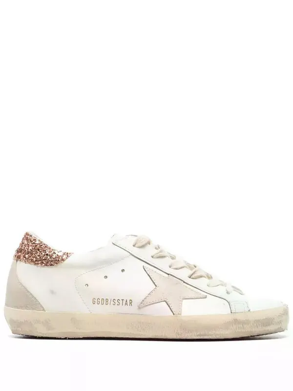 GOLDEN GOOSE Super-star Low-top Leather Sneakers