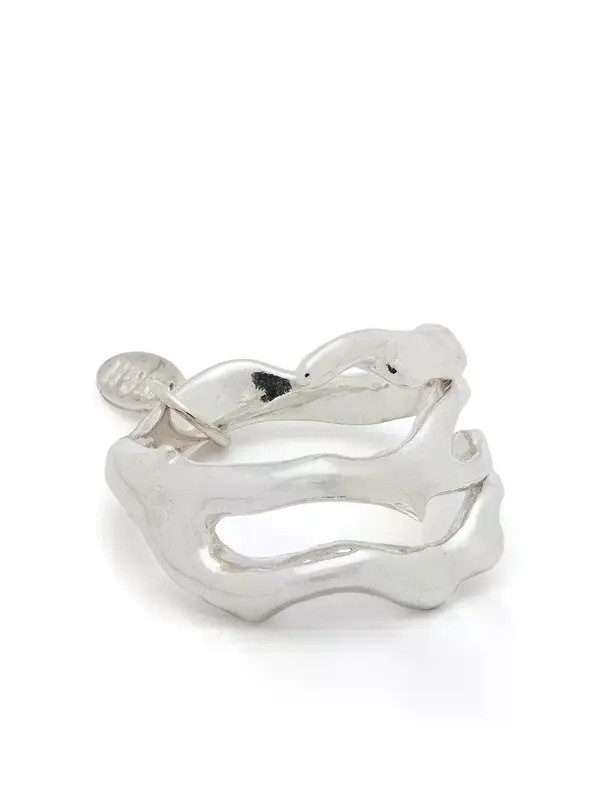 WOUTERS & HENDRIX Voyages Naturalistes Wide-band Ring - Silver