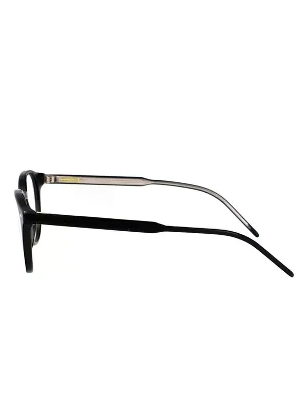 Giorgio Armani Round-frame Glasses - Black