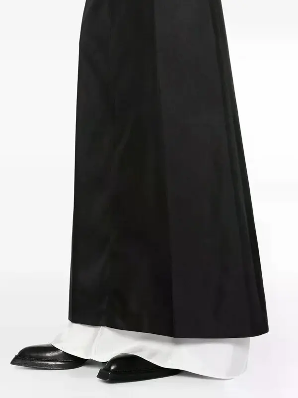 PETER DO Double-layer A-line Maxi Skirt