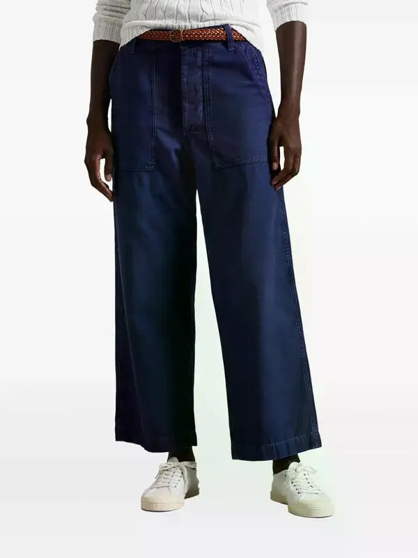 Polo Ralph Lauren Wide-leg Trousers - Blue