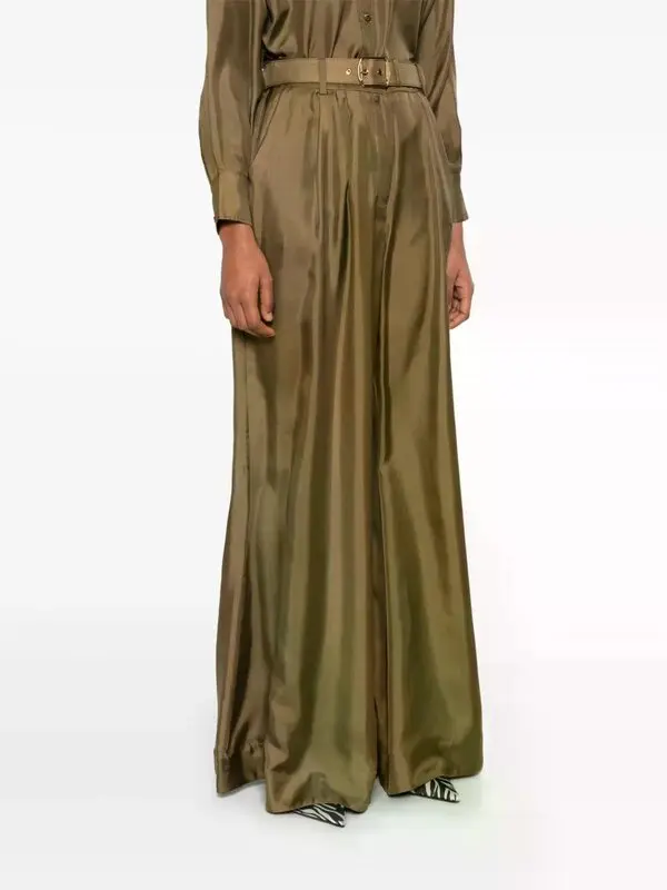 Zimmermann Belted Wide-leg Trousers