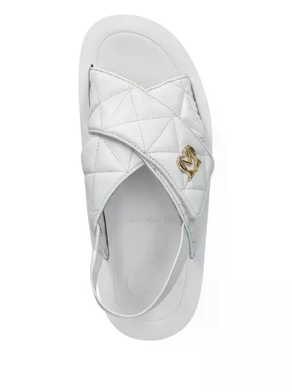 Moschino Quilted Sandals