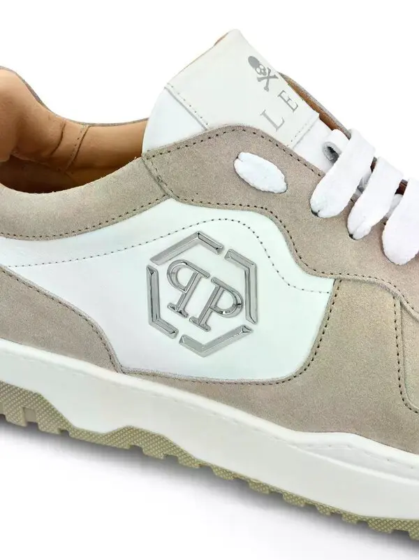 Philipp Plein Hexagon Panelled Low-top Sneakers