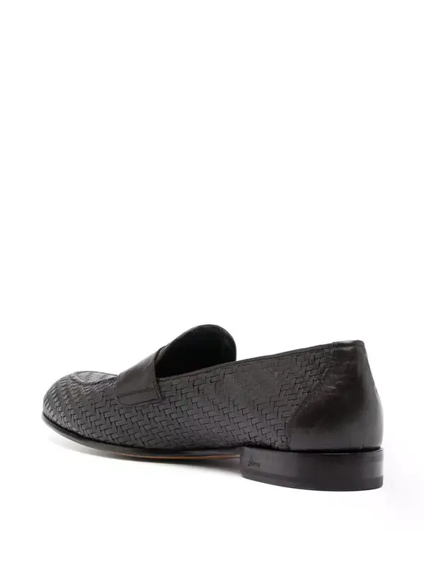 Brioni Appia Penny Loafers