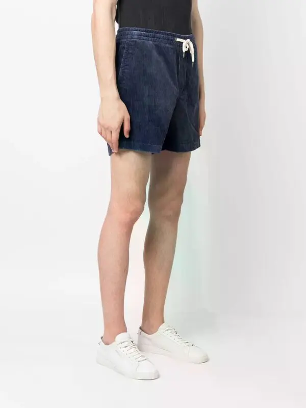 Polo Ralph Lauren Corduroy Drawstring Shorts - Blue