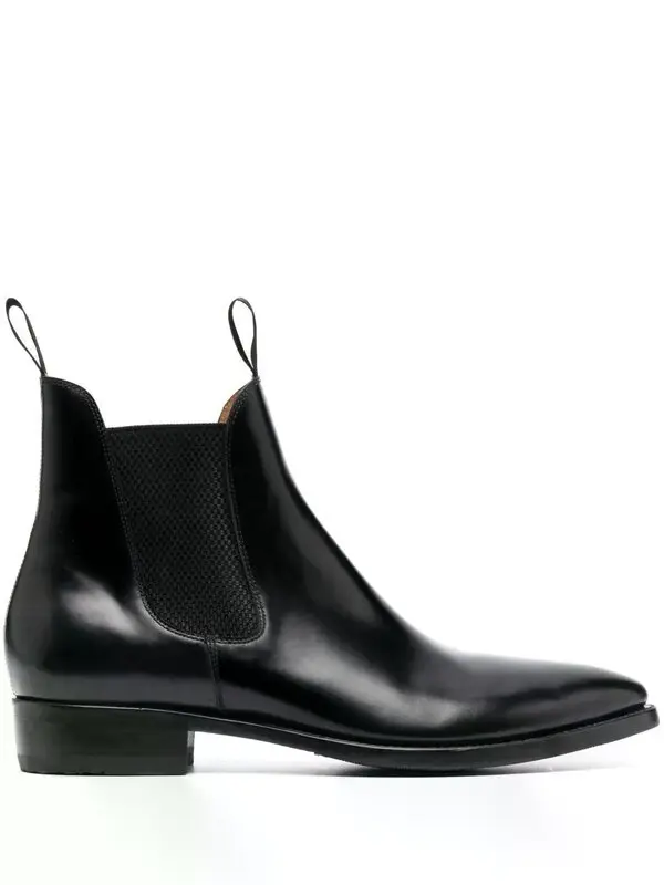 FURSAC Double Pull-tab Leather Boots