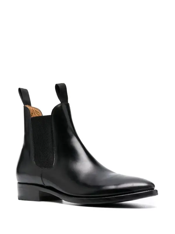 FURSAC Double Pull-tab Leather Boots