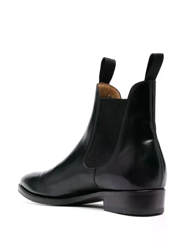 FURSAC Double Pull-tab Leather Boots