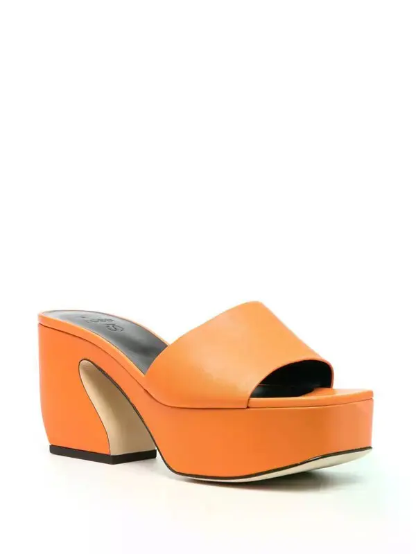SERGIO ROSSI 95mm Sculpted-heel Sandals