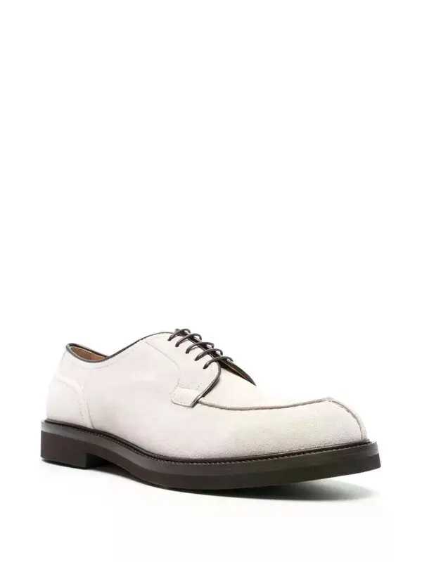 SCAROSSO Mario Suede Derby Shoes