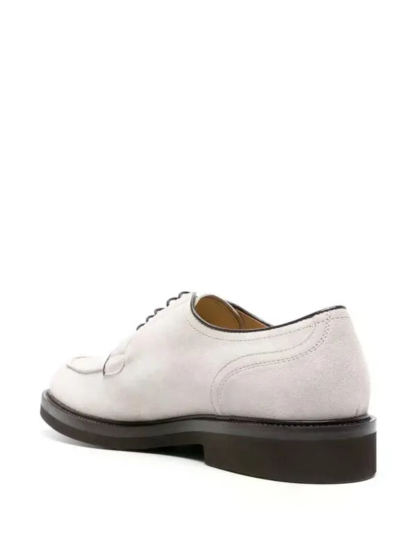 SCAROSSO Mario Suede Derby Shoes