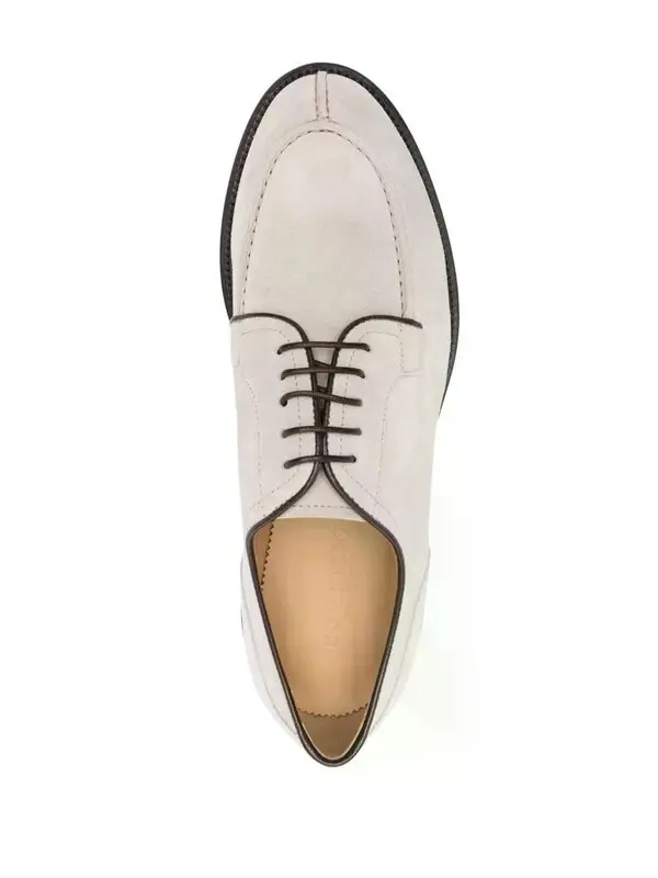 SCAROSSO Mario Suede Derby Shoes