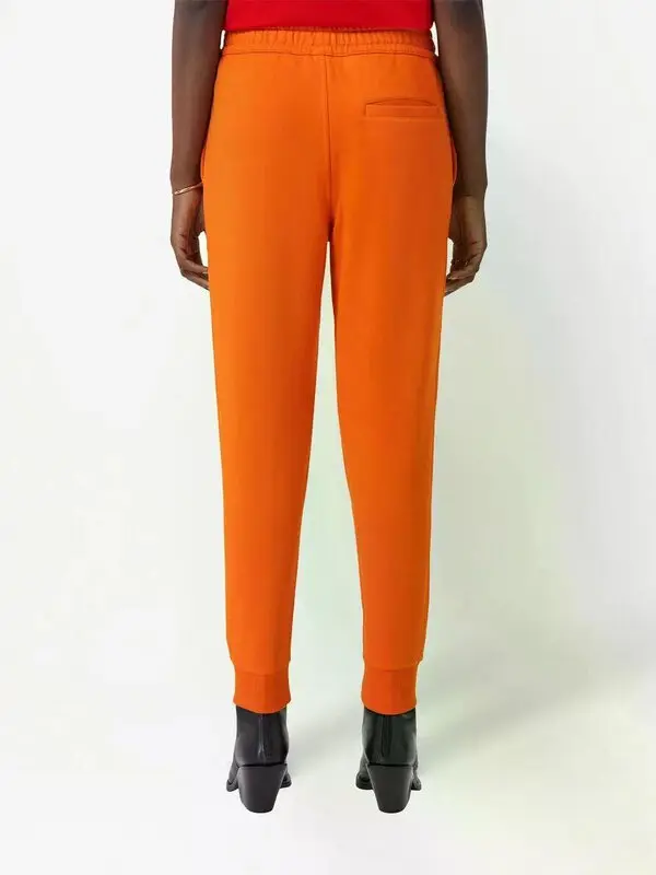 Burberry Logo Patch Cotton Track Pants