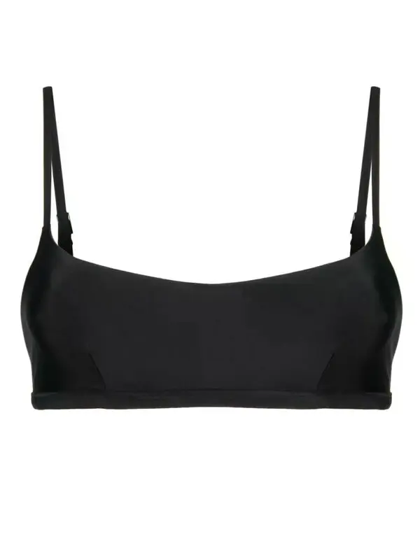 Matteau Adjustable-strap Bikini Top - Black
