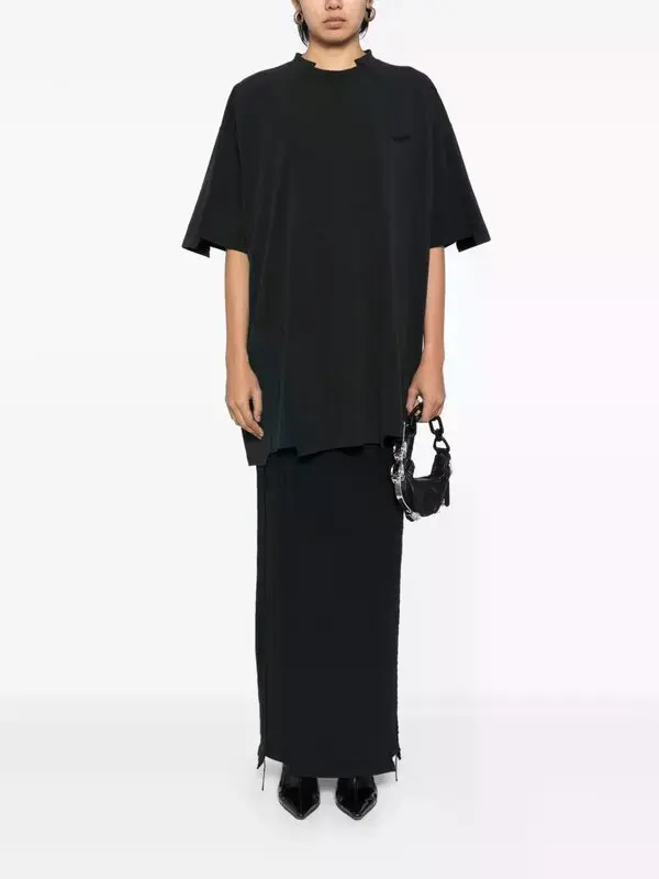 Vetements Embroidered Cotton T-shirt