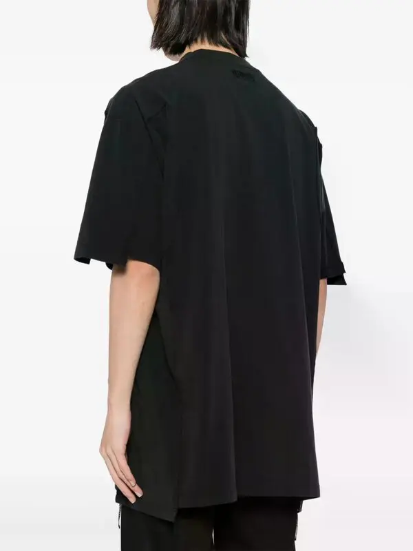 Vetements Embroidered Cotton T-shirt