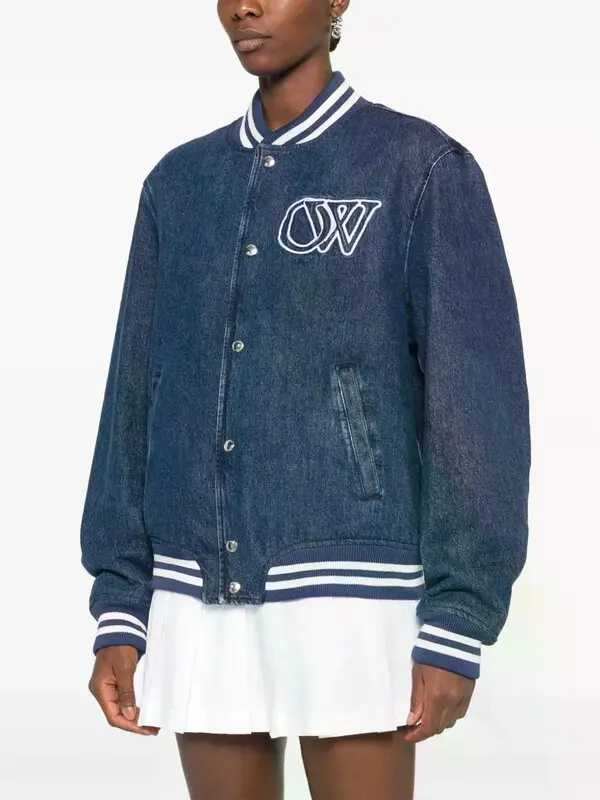 Off-White Logo-embroidered Jacket