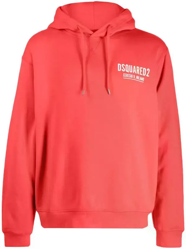 Dsquared2 Logo-print Cotton Hoodie