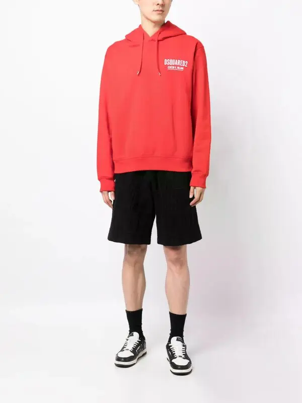 Dsquared2 Logo-print Cotton Hoodie