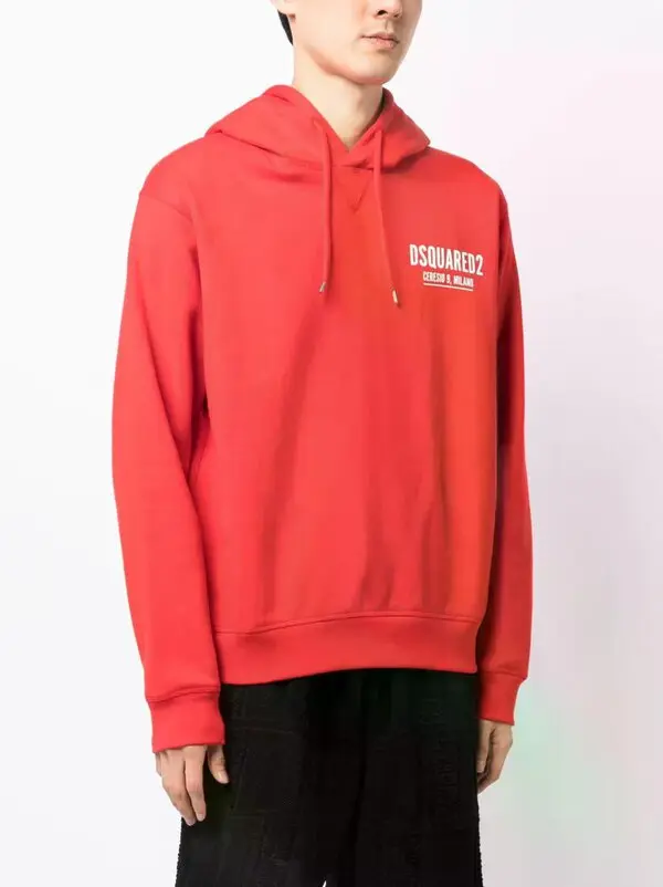 Dsquared2 Logo-print Cotton Hoodie