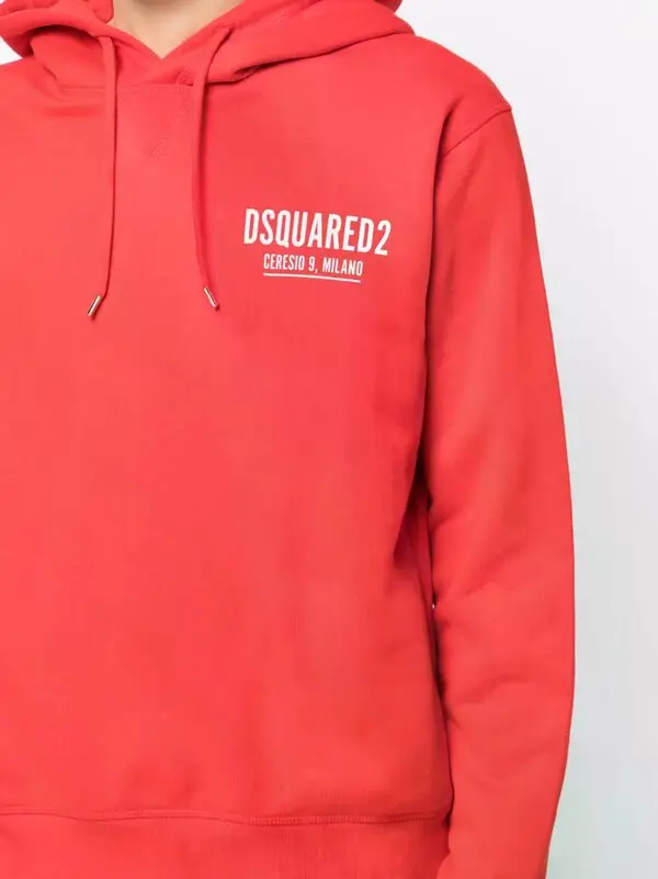 Dsquared2 Logo-print Cotton Hoodie