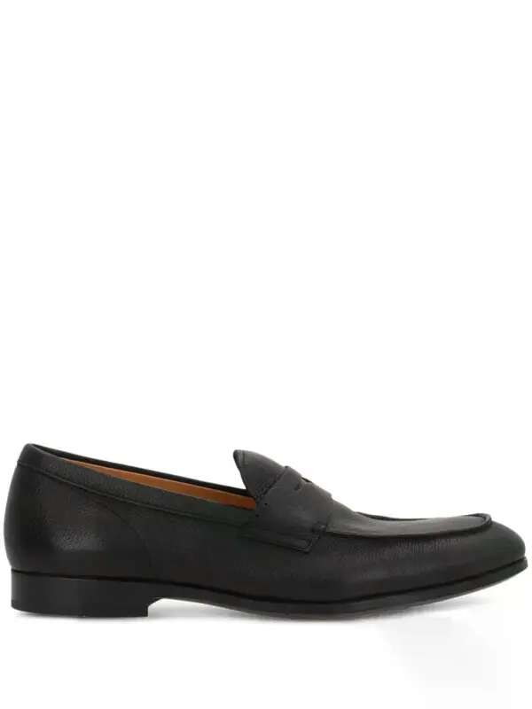 TOD'S Leather Loafers - Black