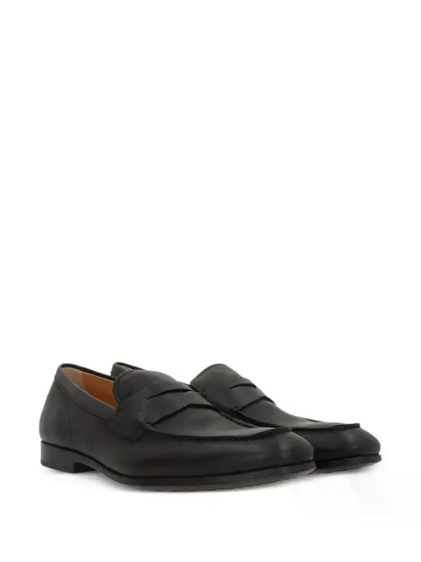 TOD'S Leather Loafers - Black